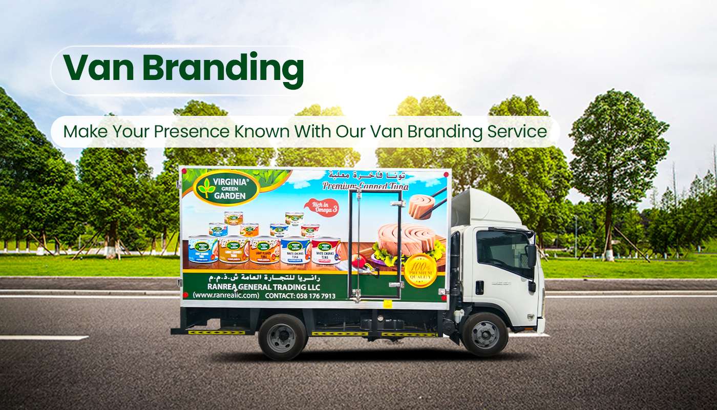 Van Branding in Dubai, UAE | Custom Vehicle Wrapping & Branding Service