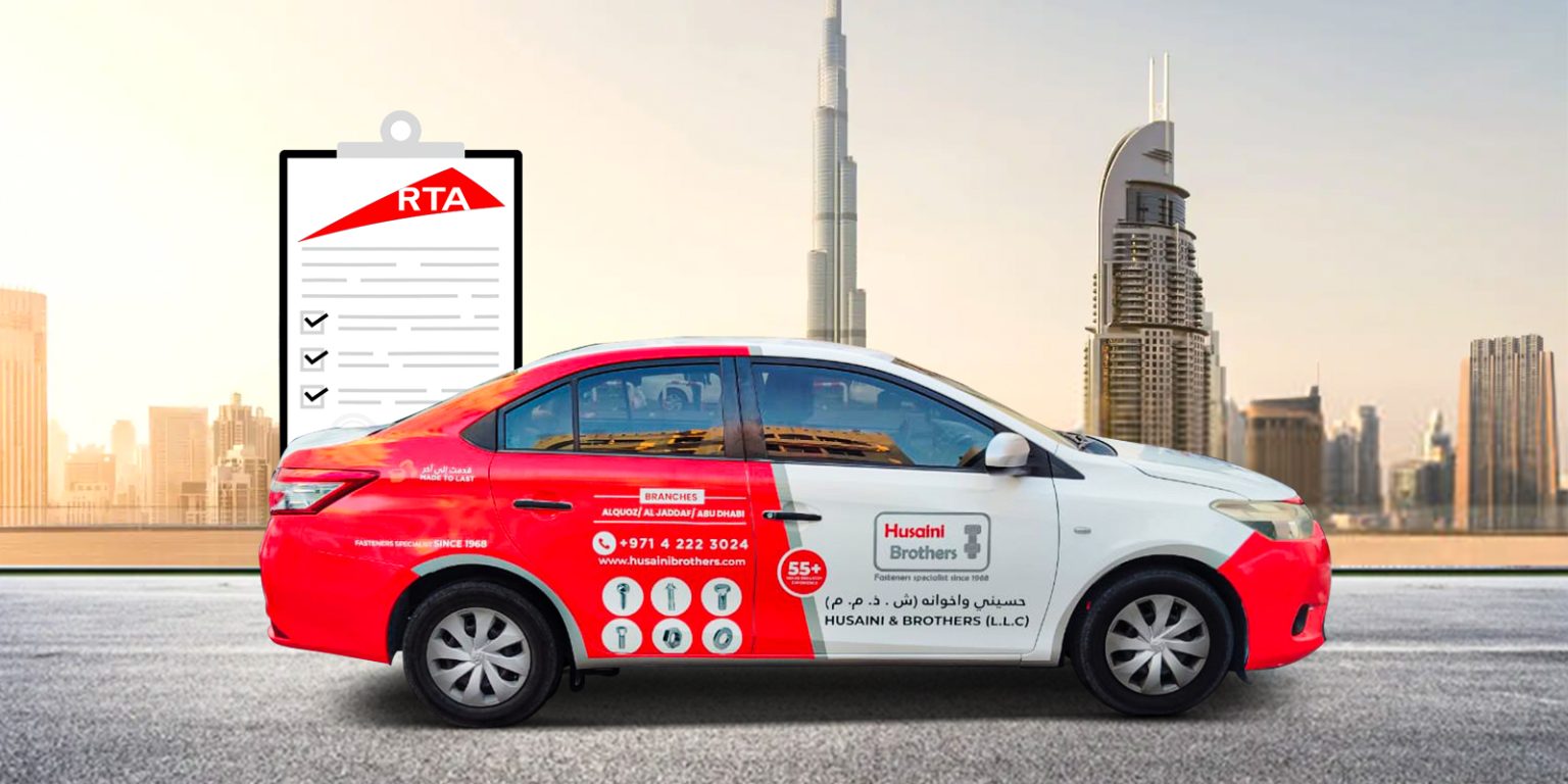 Get RTA Approval for Vehicle Branding Easily